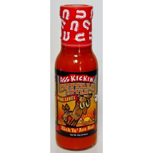 Ass Kickin Buffalo Style Wing Sauce - 8 oz